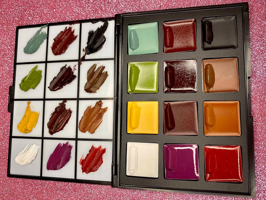 Cream FX Palette | Global Colours SFX cream colour makeup casualty