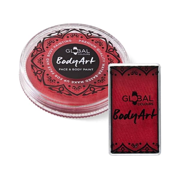 Global Colours Old Red - Face & BodyArt Cake Paint