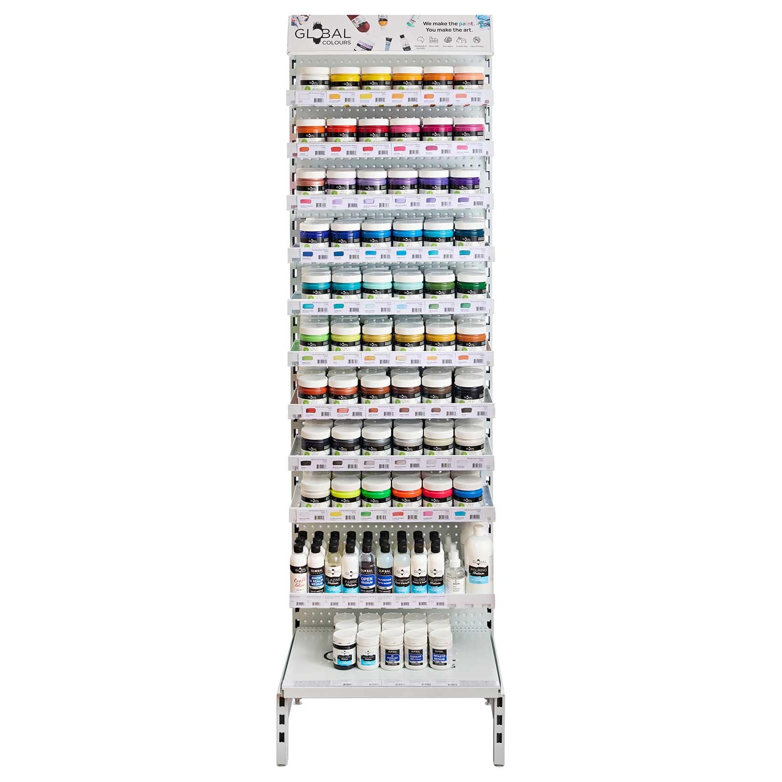 Global Colours Product Retail Stands | Global Colours