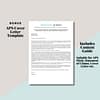 APS Government Resume Template | Editable Word Doc