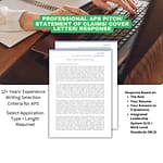 How to Write Your APS Resume (+APS Resume Template)