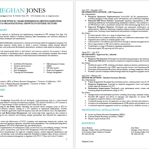 Executive Resume Template Archives | Resumes To Impress