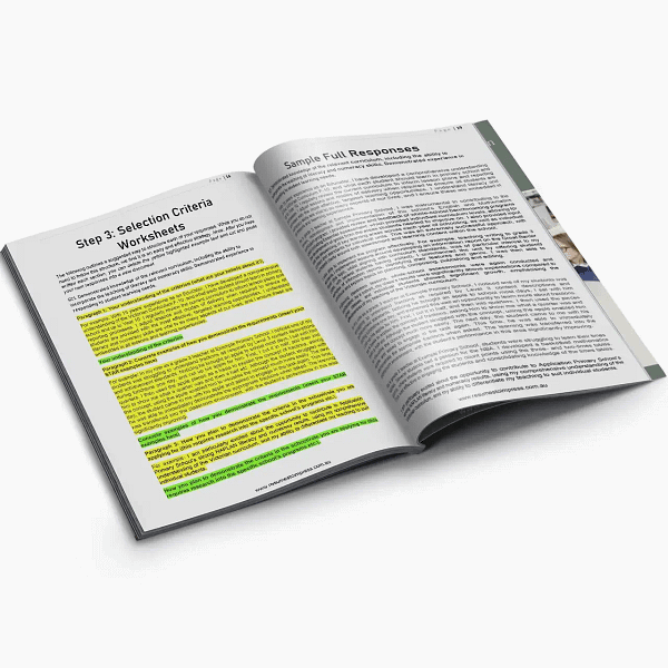 Key Selection Criteria Teaching Examples - VIC DoE Guide
